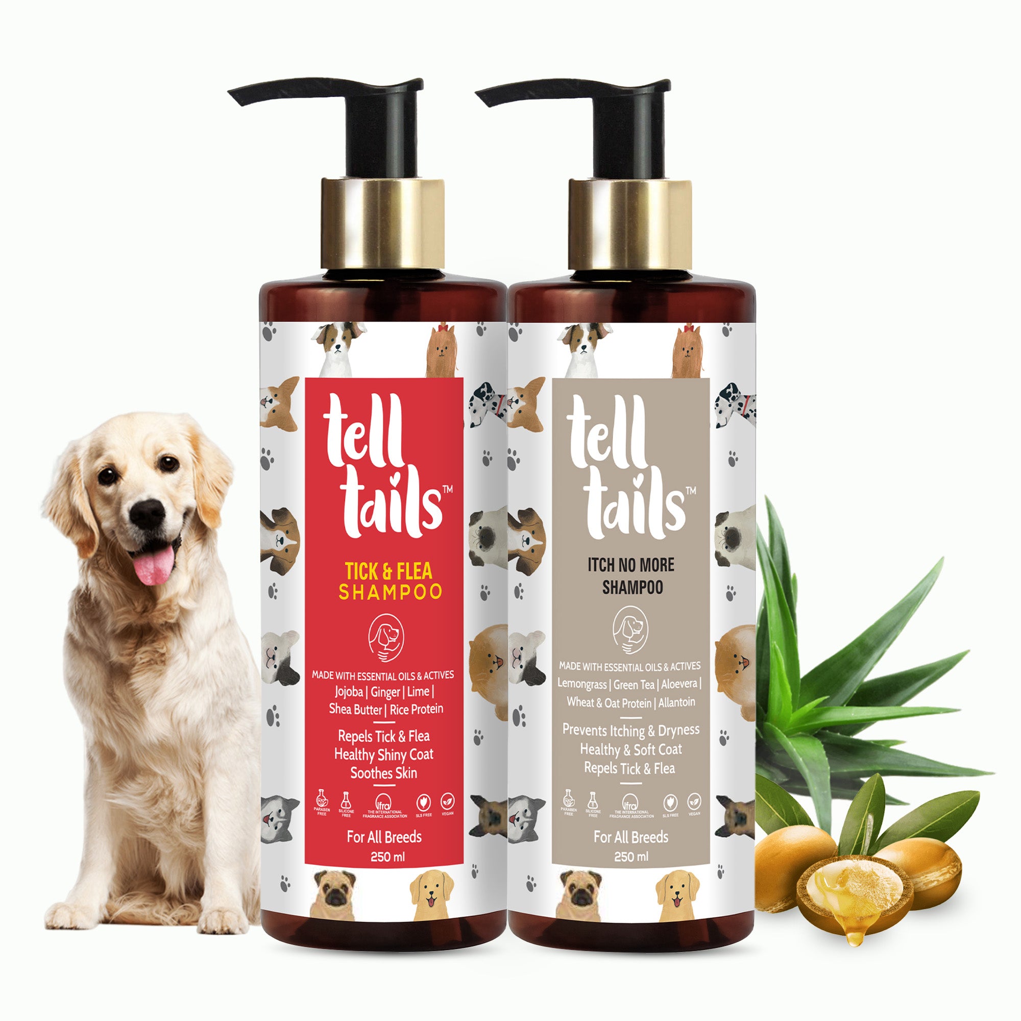 Buy Itch & Rash Shampoo Combo For Itch Free Dogs By Telltails